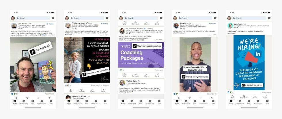 3 Ways to Use the New LinkedIn “Clickable Link” Feature — StandOut ...